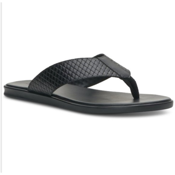 Vince Camuto | Shoes | Vince Camuto Mens Waylyn Leather Thong Sandals ...